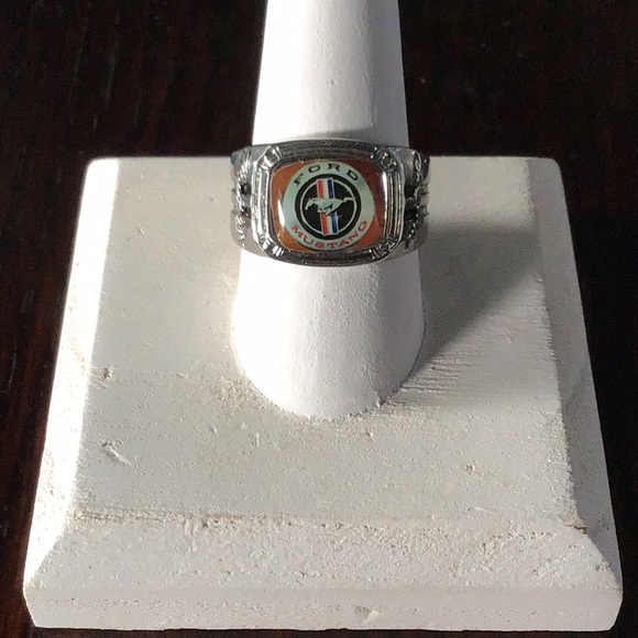 Accessories | Mens 925 Sterling Silver Ford Mustang Ring | Poshmark